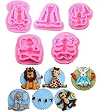 Amazon.com: CK Products Large Zoo Animal Assortment Chocolate Mold ...