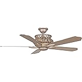 Wind River Fans Modelo Iced Gold Ceiling Fan - - Amazon.com