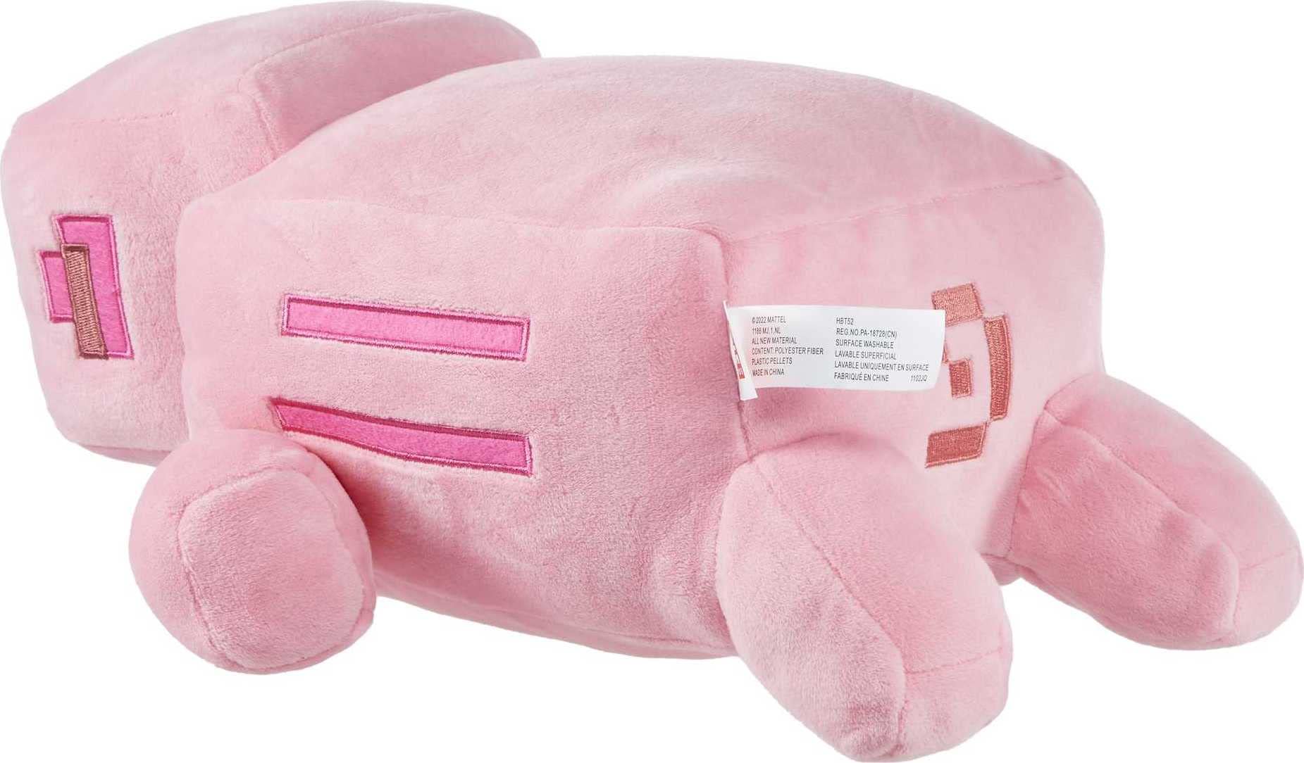 Mua Mattel Minecraft Plush Pig 12-inch Stuffed Animal Figure, Floppy ...