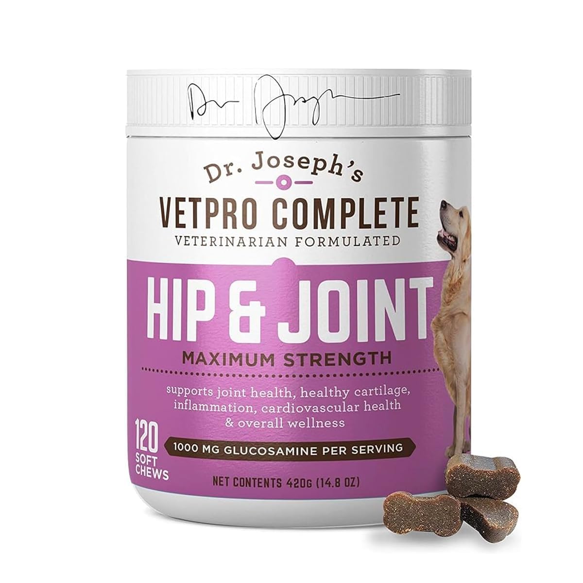 Mua VetPro Dog Hip and Joint Supplement, 120 Count, Pain and ...