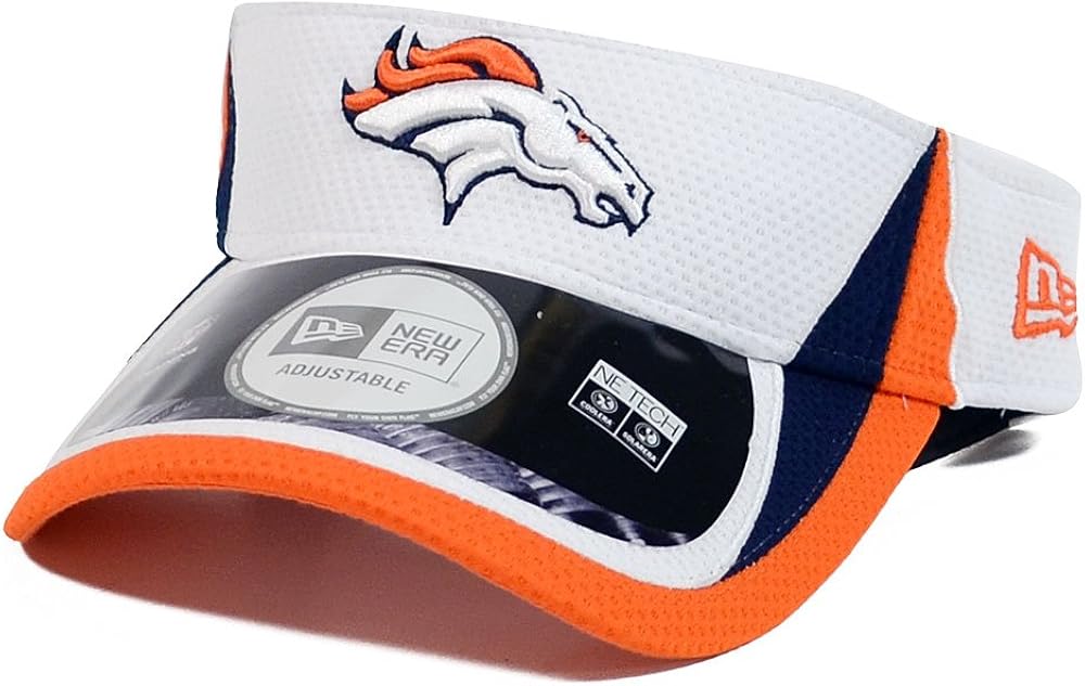 Amazon.com : NFL Denver Broncos Training Visor : Football Visors : Clothing