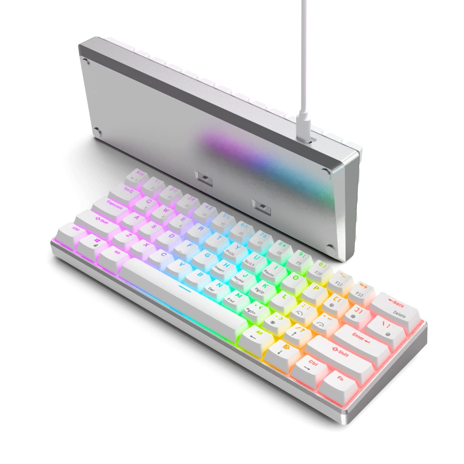 Mua 60% Mechanical Keyboard RK61 Pro, Wireless Gaming Keyboard Aluminum ...