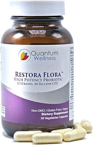 Amazon.com: Restora Flora 50 - High Potency Probiotics is Support for ...