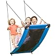 Amazon.com: HearthSong 60 Inch SkyCurve Rectangular Platform Swing with ...