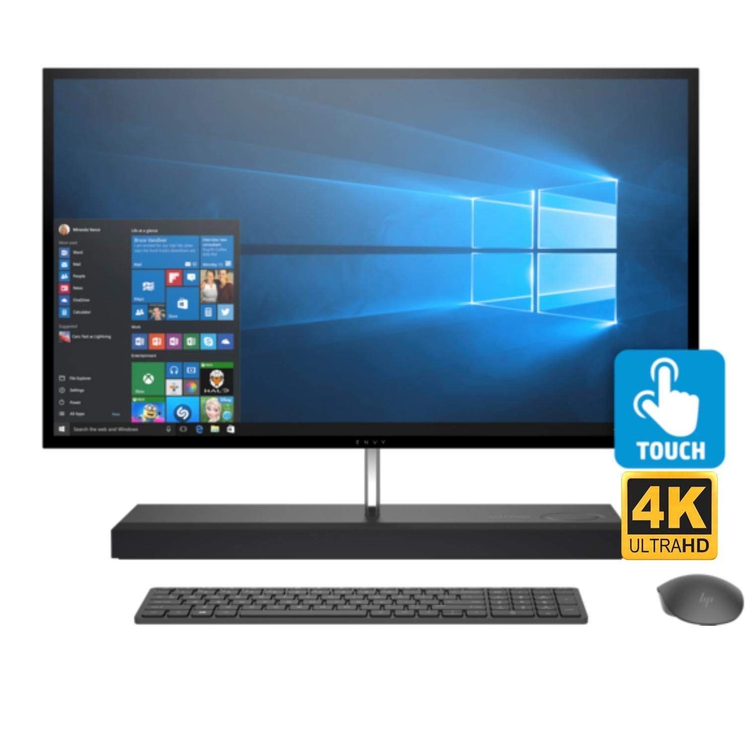 HP ENVY 27 Home and Business All in One Desktop PC (Intel 8th Gen ...