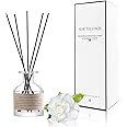 Amazon.com: Pierides Reed Diffuser Set,4.1 oz Gardenia Scented Oil Diffuser with 5 Reed Sticks ...
