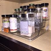 Amazon.com: mDesign Adjustable, Expandable Vitamin Rack Drawer ...