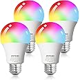 Smart WiFi Alexa Light Bulb, Peteme Led RGB Color Changing Bulbs ...