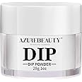 Amazon.com : AZUREBEAUTY Clear Dip Powder Nail, Basic Transparent Nail ...