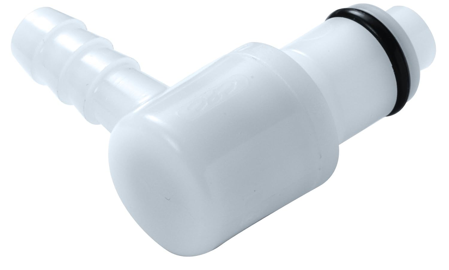 Colder PLC23006 Acetal Tube Fitting, Elbow, Straight Thru, 1/4" Insert ...