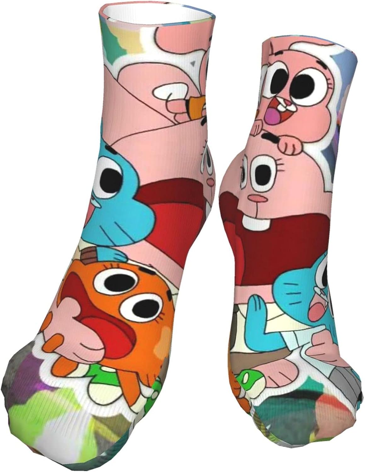 Amazing World Gumball Gumball Watterson Darwin Watterson Socks Running ...
