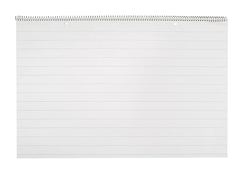 School Smart Chart Tablet, 24 x 16 Inches, 1 Inch Rule, 25 Sheets in ...
