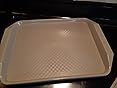 Amazon.com: Anbers Grey Plastic Serving Tray/Cafeteria Fast Food Tray ...