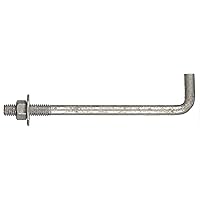 Amazon.com: Reaowazo 260293 5/8 x 12-Inch Anchor Bolt, 10-Pack ...