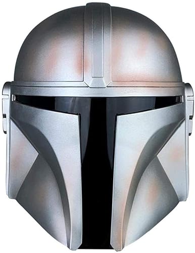 WHUHYC Mandalorian Helmet Halloween Mask Cosplay Jedi Full Head PVC ...