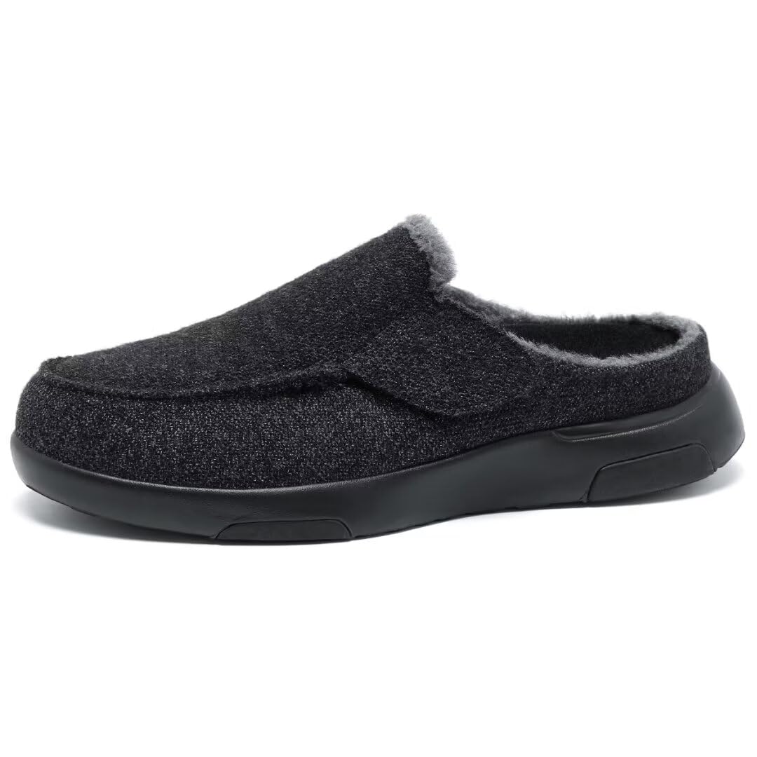 Men's Orthopedic Slip On Slippers with Arch Support: Plantar Fasciitis ...