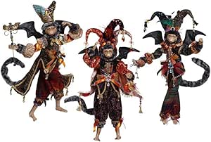 Amazon.com: Mark Roberts Halloween Monkey, Assortment of 3, Large 20-24 ...