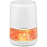 Amazon.com: SALKING 2-in-1 Himalayan Salt Lamp Diffuser, Cool Mist ...