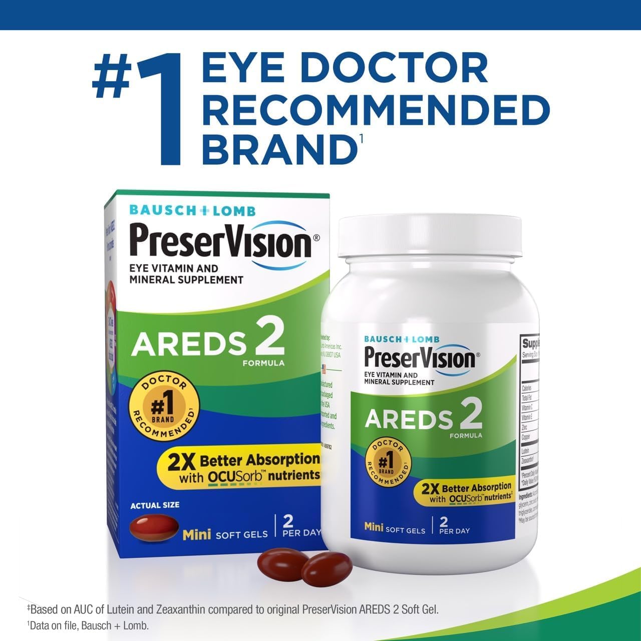 Mua PreserVision AREDS 2 Eye Vitamins, #1 Eye Doctor Recommended Brand ...