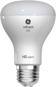 GE Lighting 45546 Refresh HD LED (45-Watt Replacement), 450-Lumen R20 ...