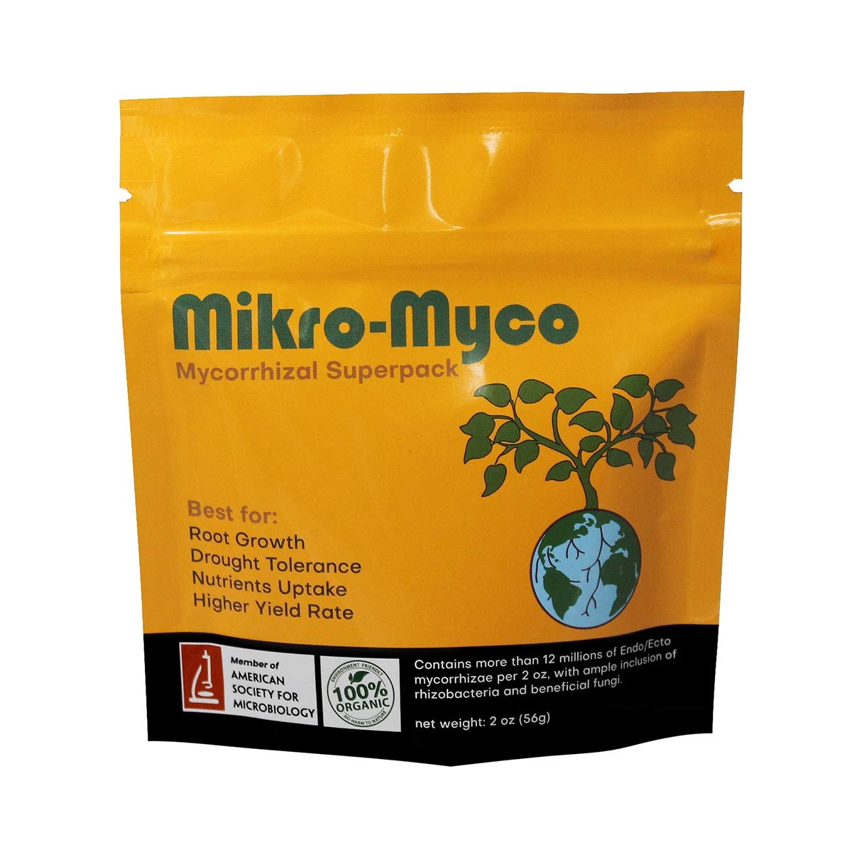 Buy Mikro-Myco, Highly Concentrated Mycorrhizal Fungi –11 Endo/Ecto ...