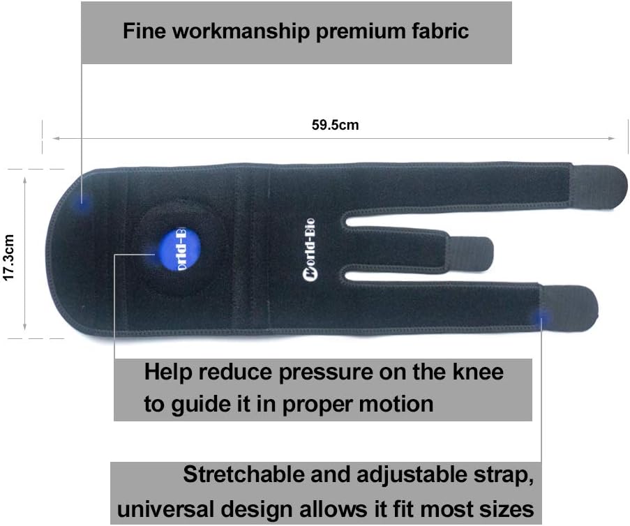 Knee Ice Gel Pack with Brace – Hot Cold Therapy for Knee Sports ...