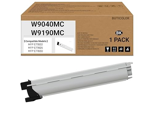 Remanufactured W9040MC W9190MC Black Toner Cartridge Replacement for HP ...