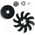 Amazon.com : New 602094 OEM Hustler Raptor & SD Hydro Fan Pulley KIT ...