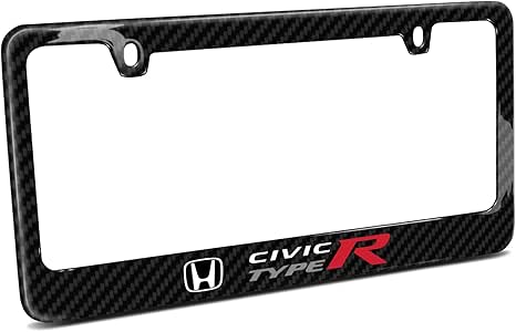 Amazon.com: iPick Image for - Honda Civic Type R Black Real Carbon ...