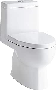Kohler 3983-s-0 inodoro de alcance, color blanco : Amazon.com.mx ...