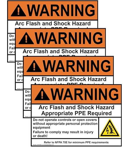 Flood Warning Stickers