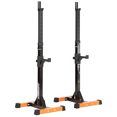 Buy Mirafit Adjustable Squat Stands with Spotters Online at Lowest ...