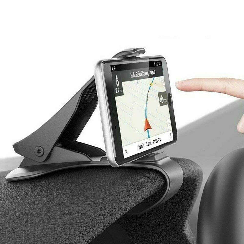 360° Adjustable Black Car Dashboard Phone GPS Holder Mount Bracket HUD ...