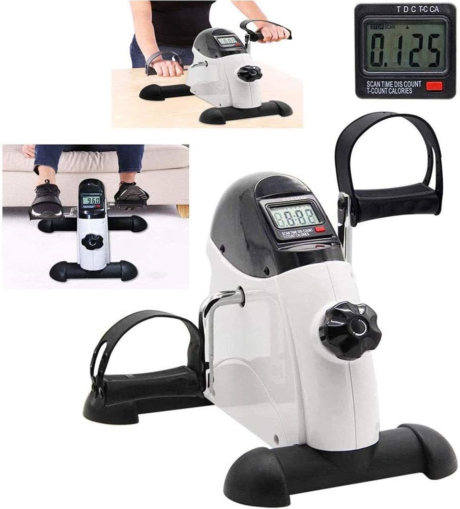 YLEI Mini Vélo d'Appartement, Exerciseur de pédale, Pédalier Pliable ...