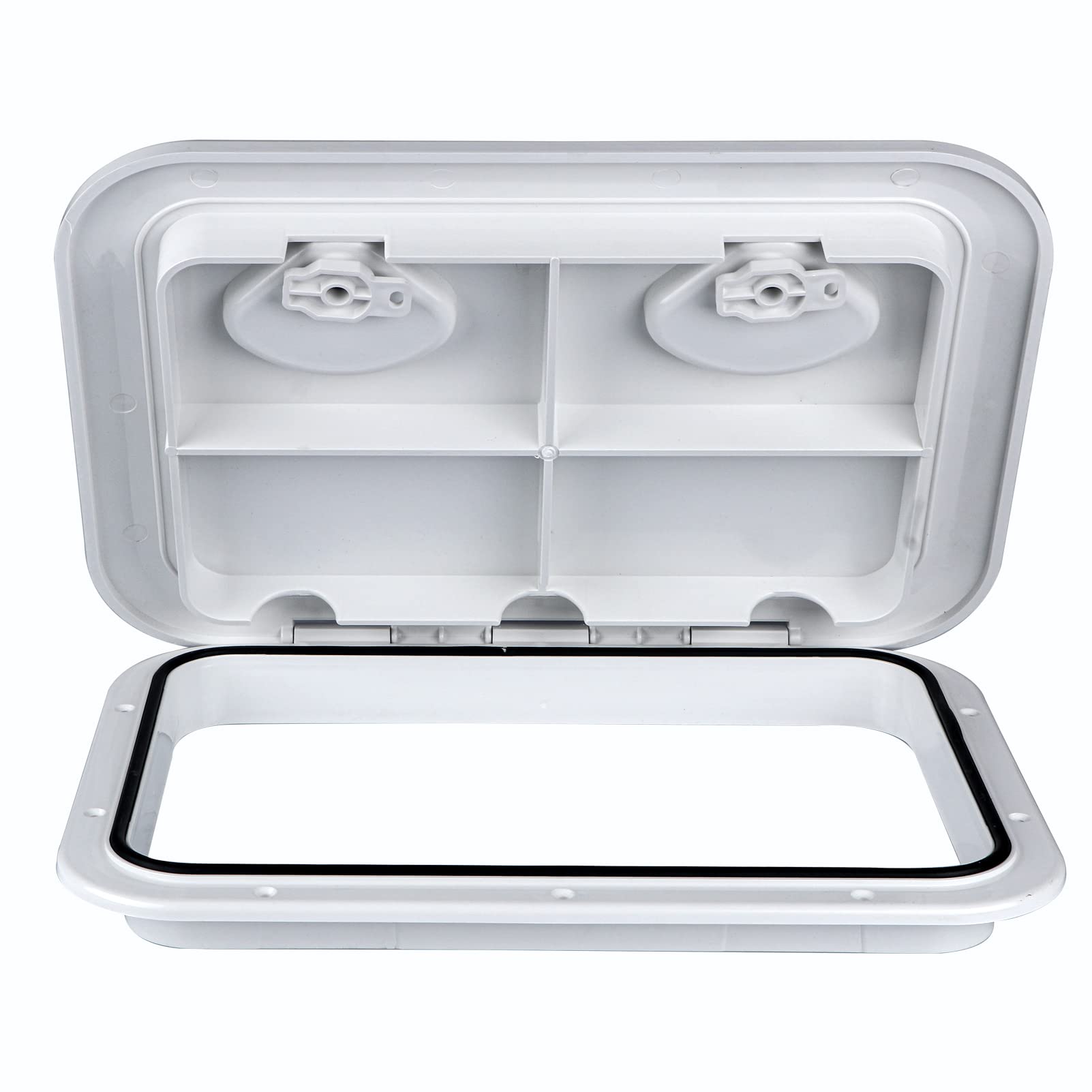 smartmarine White Marine Deck Access Hatch 17.3“×12.4" Boat Hatch & Lid ...
