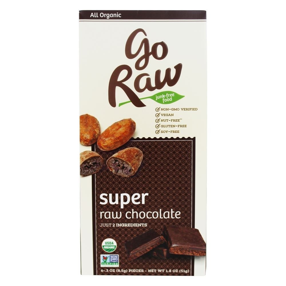 Amazon.com : Go Raw Mint Live Chocolate Truffles 6 Pieces, 1.8-Ounce ...