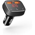 Amazon.com: Anker Roav SmartCharge F0 Bluetooth FM Transmitter for Car ...