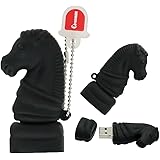 Amazon.com: Aneew 16GB Wood Black Pendrive Wooden 3D International ...