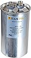 Titan TRCFD4575 Dual Rated Motor Run Capacitor Round MFD 45/7.5 Volts ...