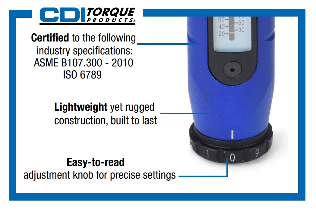 Mua CDI Micro Adjustable Torque Screwdriver, 1/4 Inch Hex Drive, Range ...