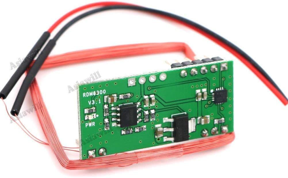 ARCELI RDM6300 125Khz EM4100 RFID Reader Module UART Output Access Control System – BigaMart