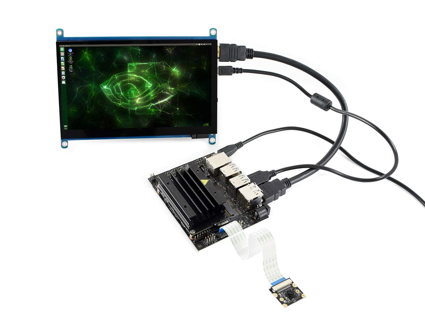 Waveshare NVIDIA JetBot AI Kit Smart Robot Based on Jetson Nano ...