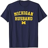 Amazon.com: University of Michigan Wolverines U of M Michigan Husband T ...