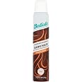 Batiste Dark Dry Shampoo Spray, For Dark & Deep Brown Hair, Refresh ...