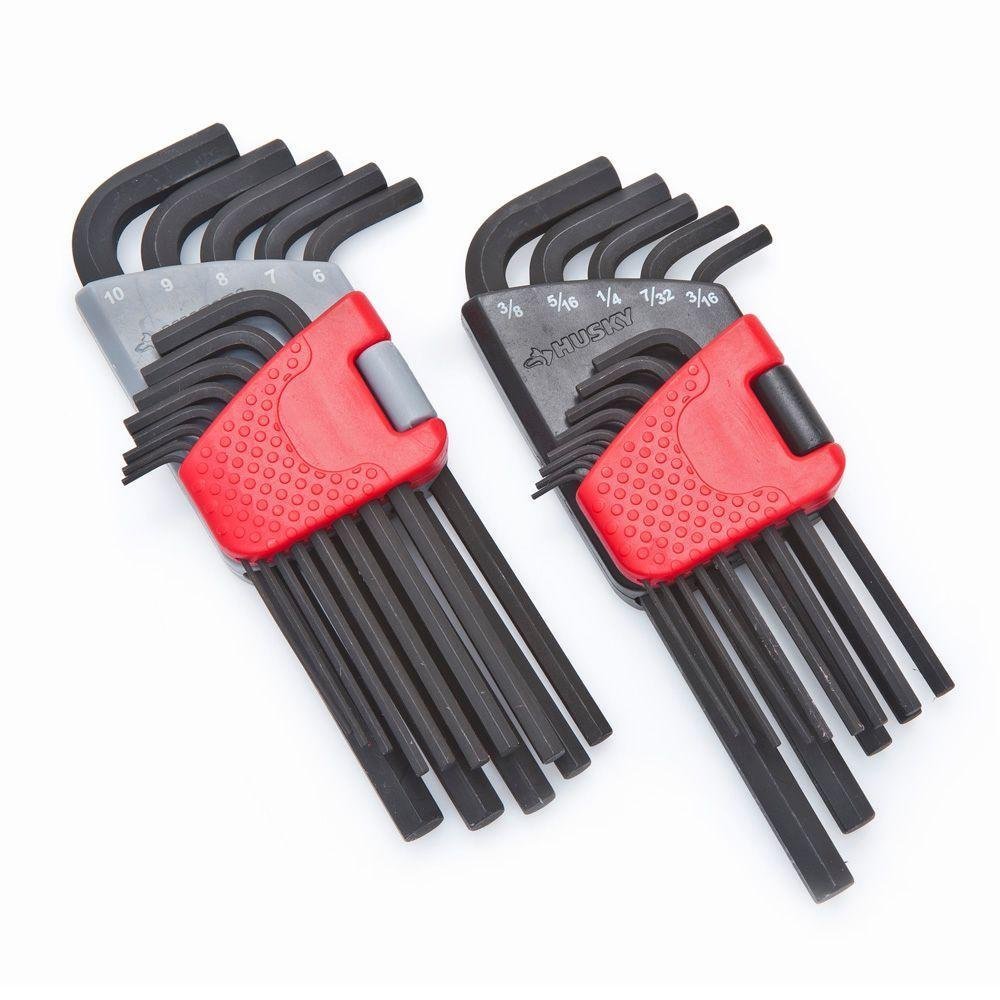 Husky 26-Piece SAE/MM Long Arm Hex Set for sale | Delran, NJ | Nellis ...