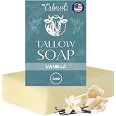 Amazon.com : Beef Tallow Soap Bar – All Natural Grass Fed Tallow Soap ...