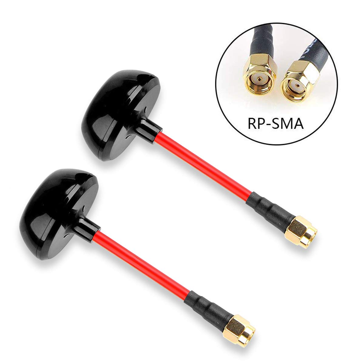 Amazon.com: AOMWAY 5.8Ghz FPV Receiver Antenna 14dBi Directional Patch ...