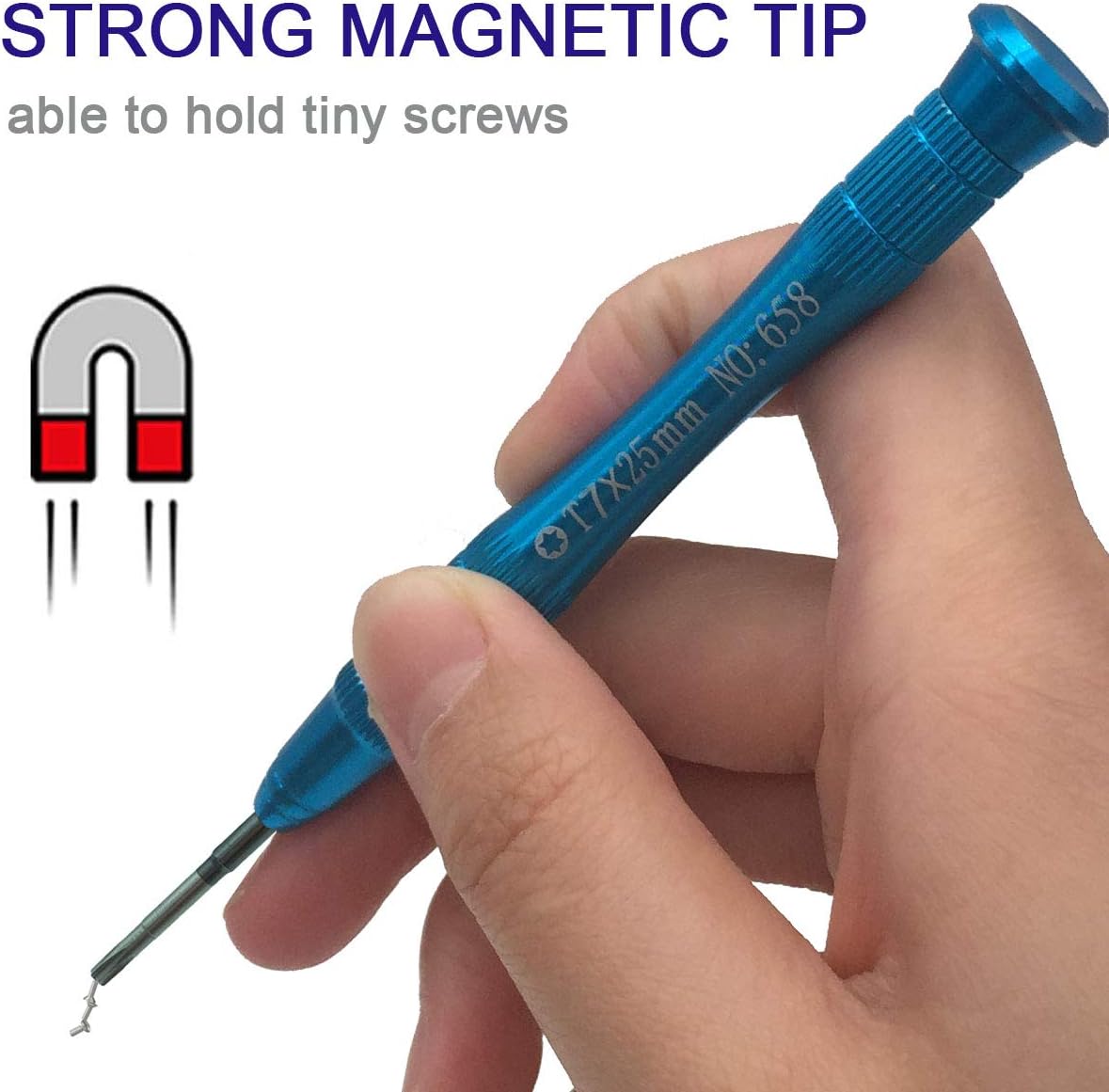 HOUSEGAGA 6-Pointed Precision Screwdriver Torx T7 Screwdriver, Precise ...