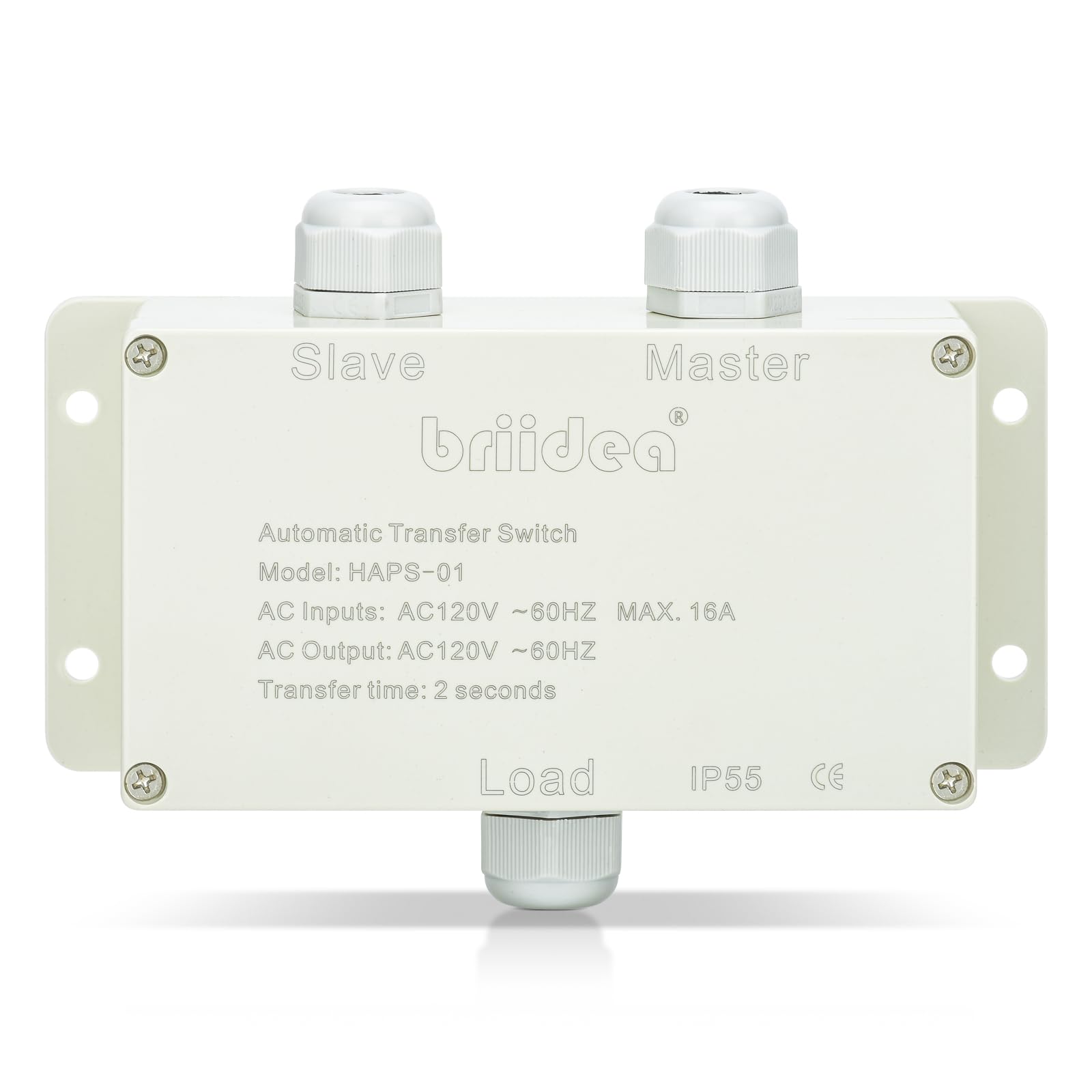 Mua Automatic Transfer Switch, Briidea 120 VAC 16 AMP ATS Auto Transfer ...
