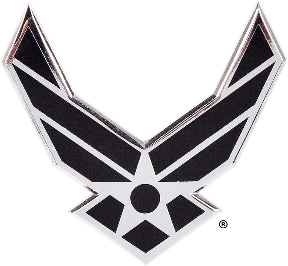 Amazon.com: U.S. Air Force Wings Logo Officially Licensed Car Emblem ...